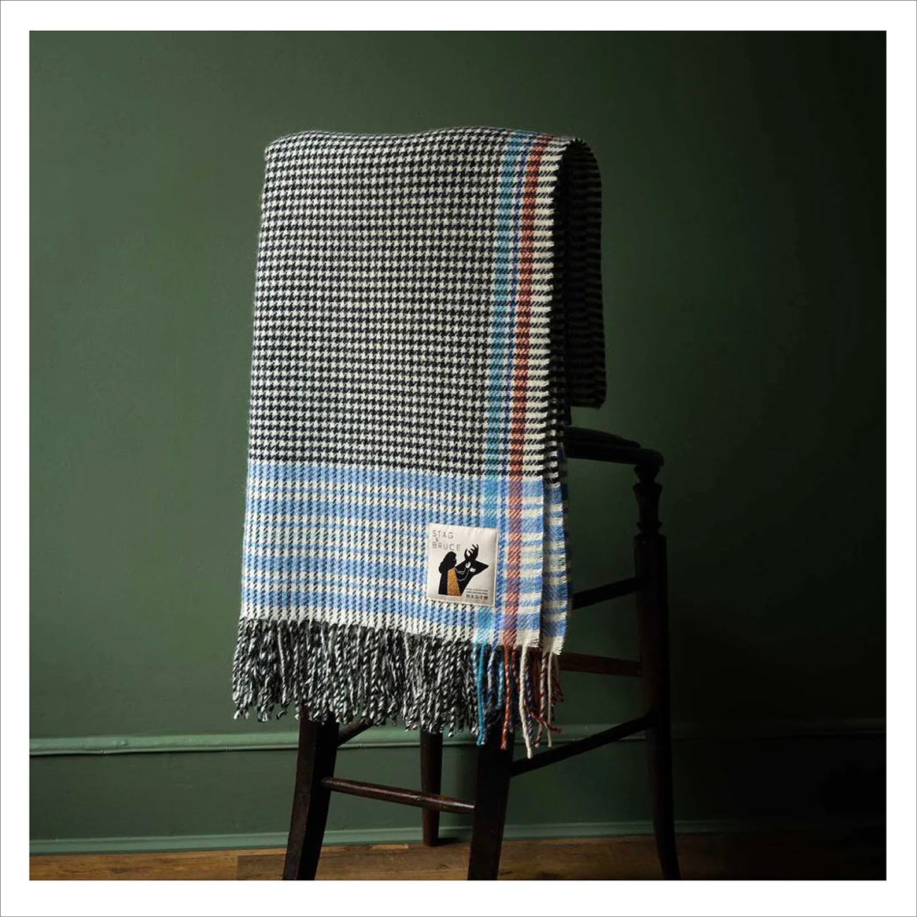 Stag + Bruce Wool Rug (Shepherds Plaid) – Intrepid