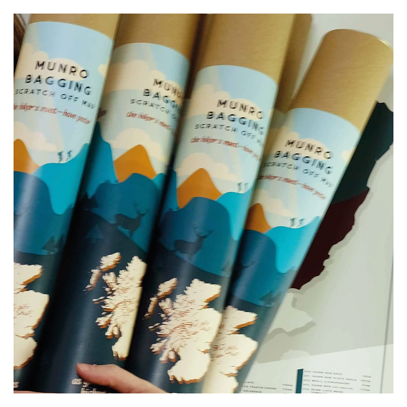 Munro Bagging - Scratch-Off Map – Intrepid